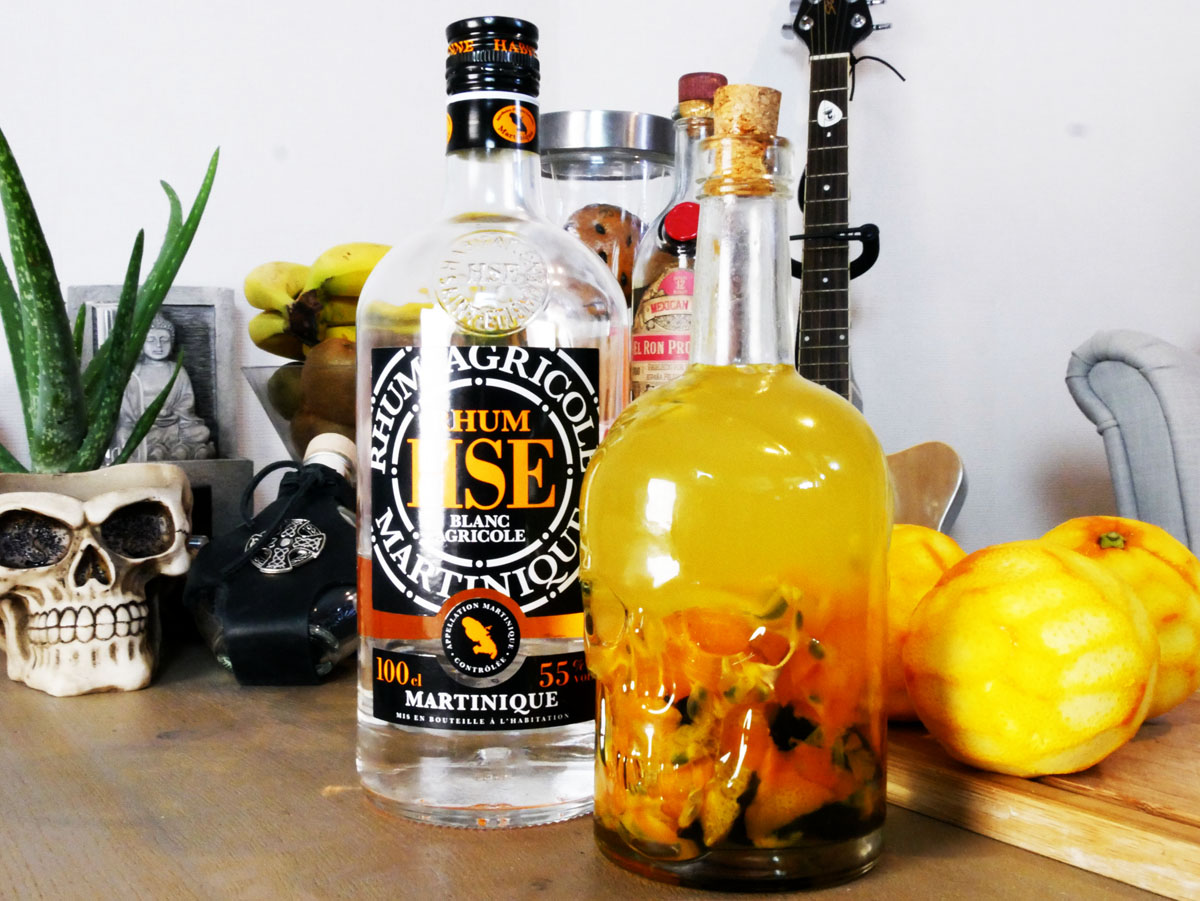 Une variante du Shrubb - Rhum et Whisky